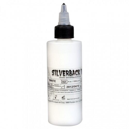 Silverback Ink White tattoo ink 4oz/120ml – tattgear.com
