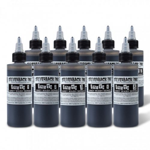 Silverback Ink INSTA 10 Shades Series 4oz (120ml) – tattgear.com